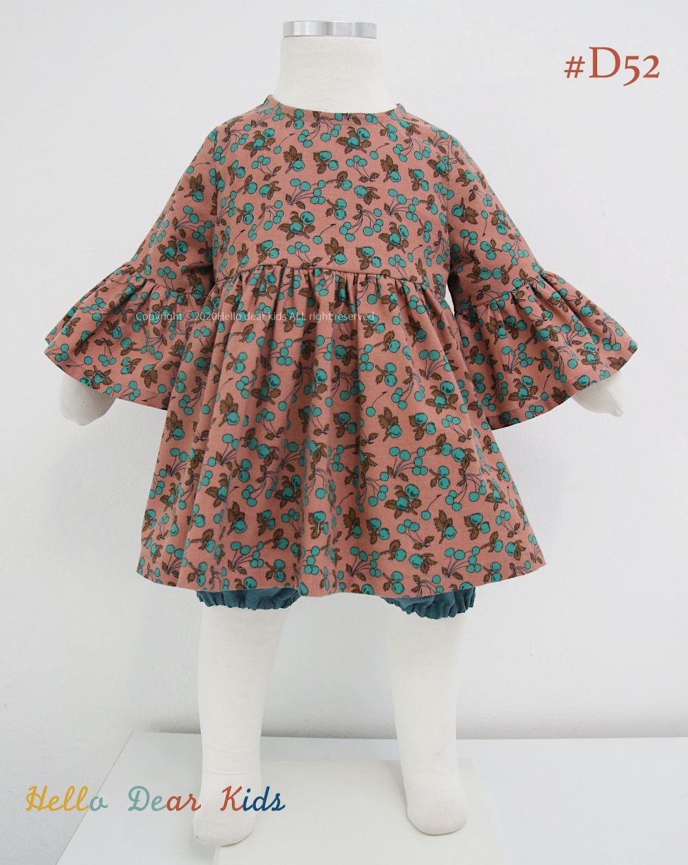 D52/Sewing pattern / PDF sewing pattern/ Girls dress sewing | Etsy