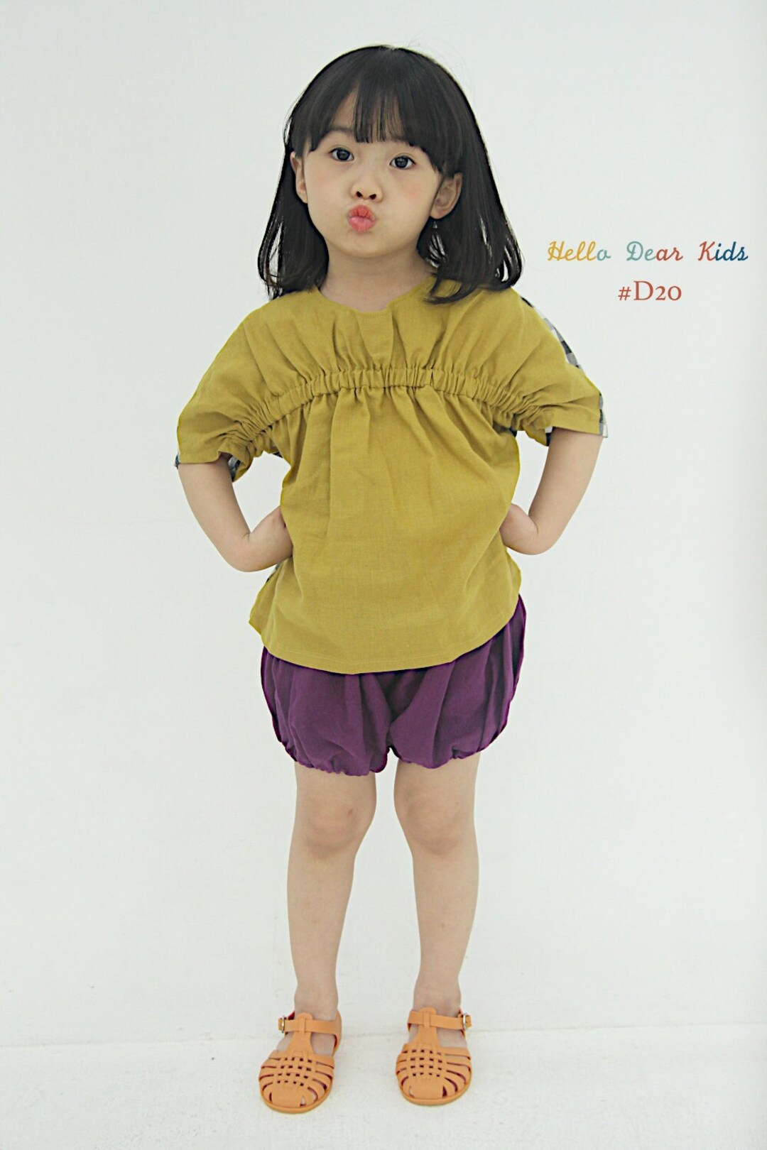 D20/ Kids Sewing Pattern/pdf Sewing Pattern/blouse and Dress Pattern ...