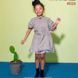 D20/ Kids Sewing Pattern/pdf Sewing Pattern/blouse and Dress Pattern ...