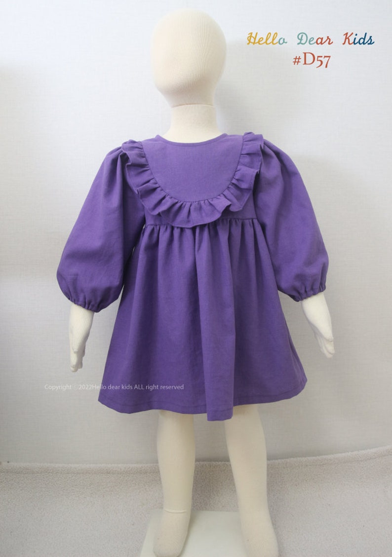 D57/ Kids Sewing Pattern/pdf Sewing Pattern/bundle Dress - Etsy