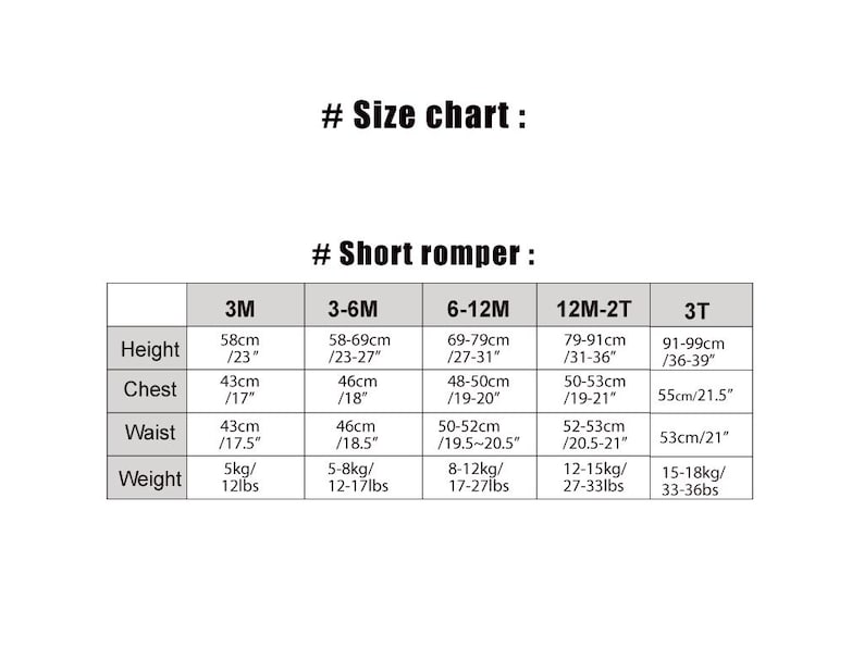Romper/r107-1/kids Sewing Pattern/pdf Sewing Pattern/ A4 or Letter Size ...