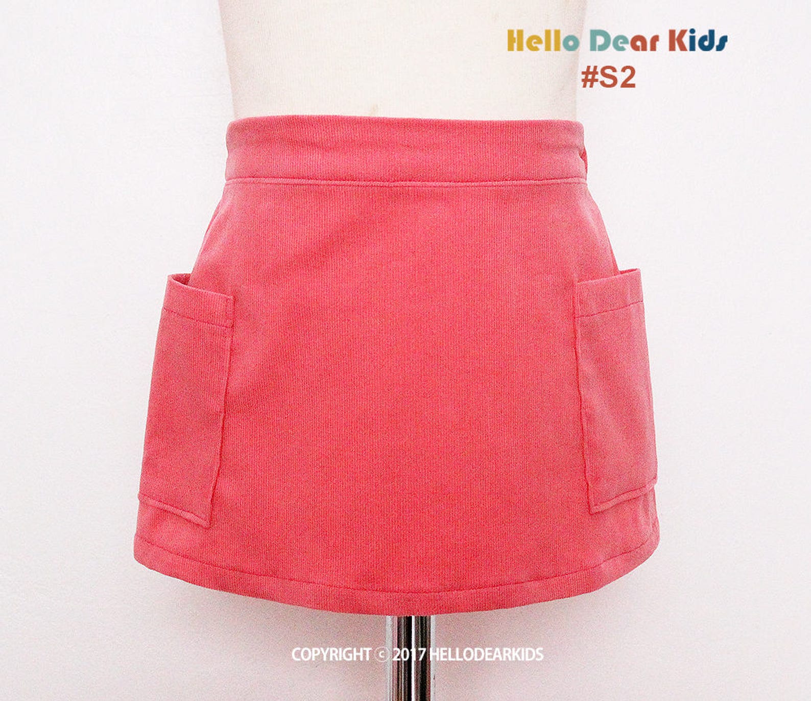 Kids Sewing Pattern /PDF Sewing Pattern/4 Basic Skirts - Etsy