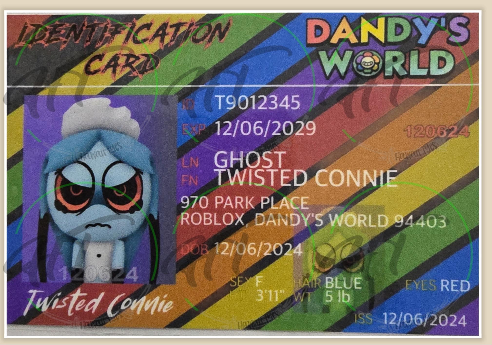 TWISTED Dandy's World I.D. Card Bookmarks - Etsy
