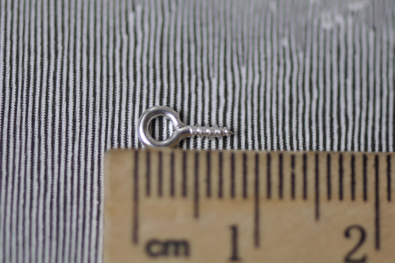 500 Pcs Silver Mini Screw Eye Pins Hooks 4x8mm 19 Gauge for Half ...