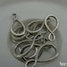 30 Pcs of Antique Silver Figure 8 Connector Charms 11x21mm A5977 - Etsy
