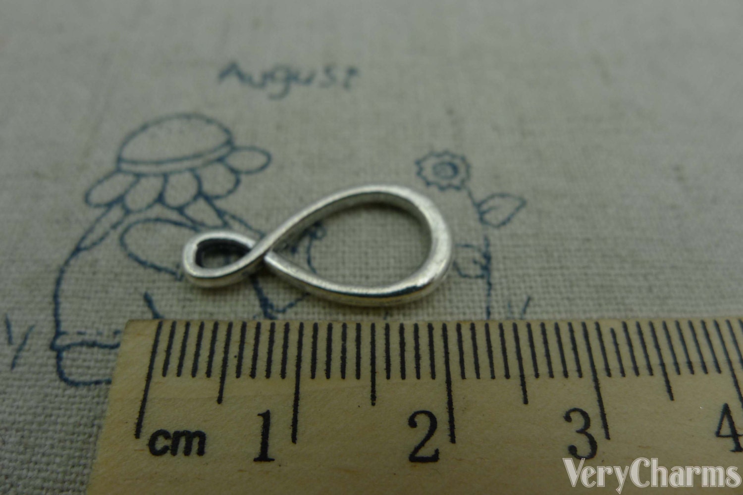 30 Pcs of Antique Silver Figure 8 Connector Charms 11x21mm | Etsy