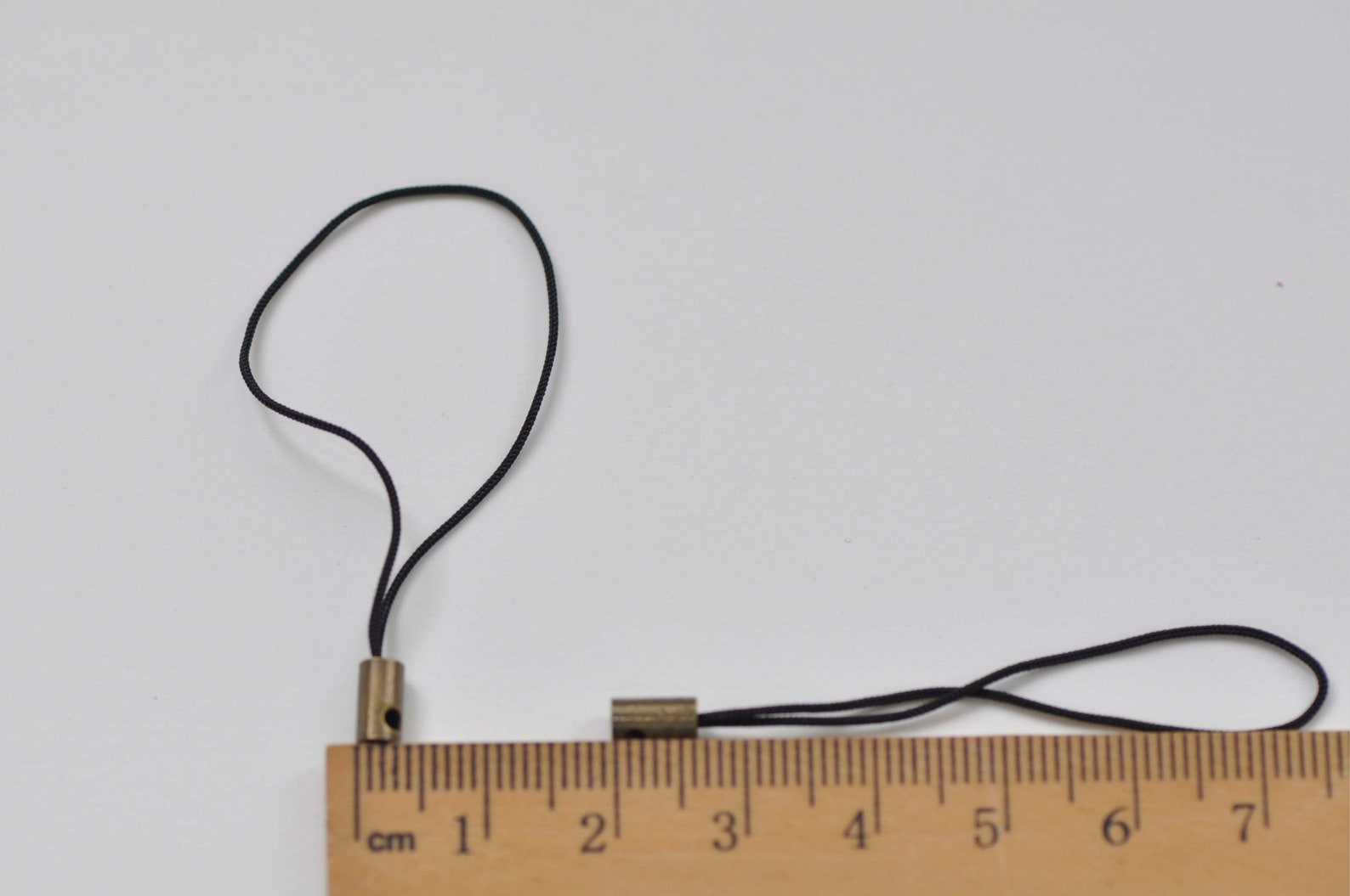 Simple Black Strap Lariat Lanyard Cell Phone Strap Accessory - Etsy