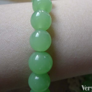 One Strand (30 Pcs) Crystal Glass Green Round Beads 10mm A6152 - Etsy