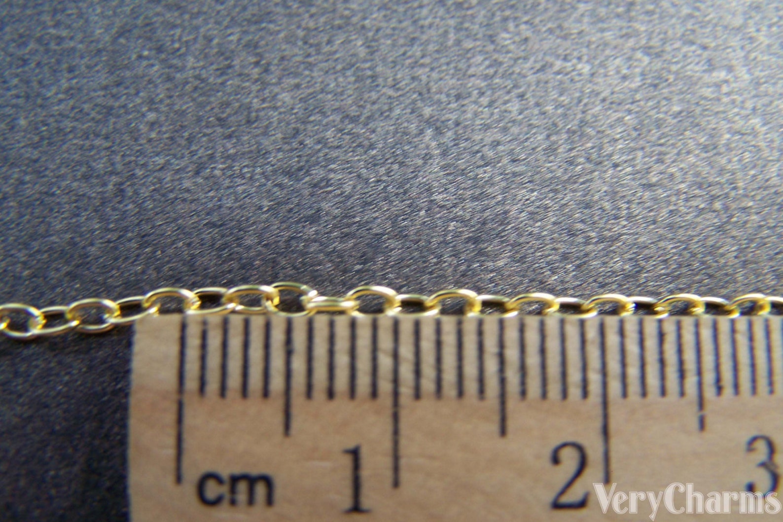 16ft 5m Gold Tone Steel Oval Cable Chain Link 1.6mm A2734 | Etsy