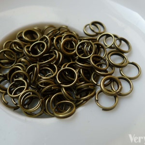 450 Pcs of Antique Bronze Split Rings 6mm 25gauge A5656 - Etsy