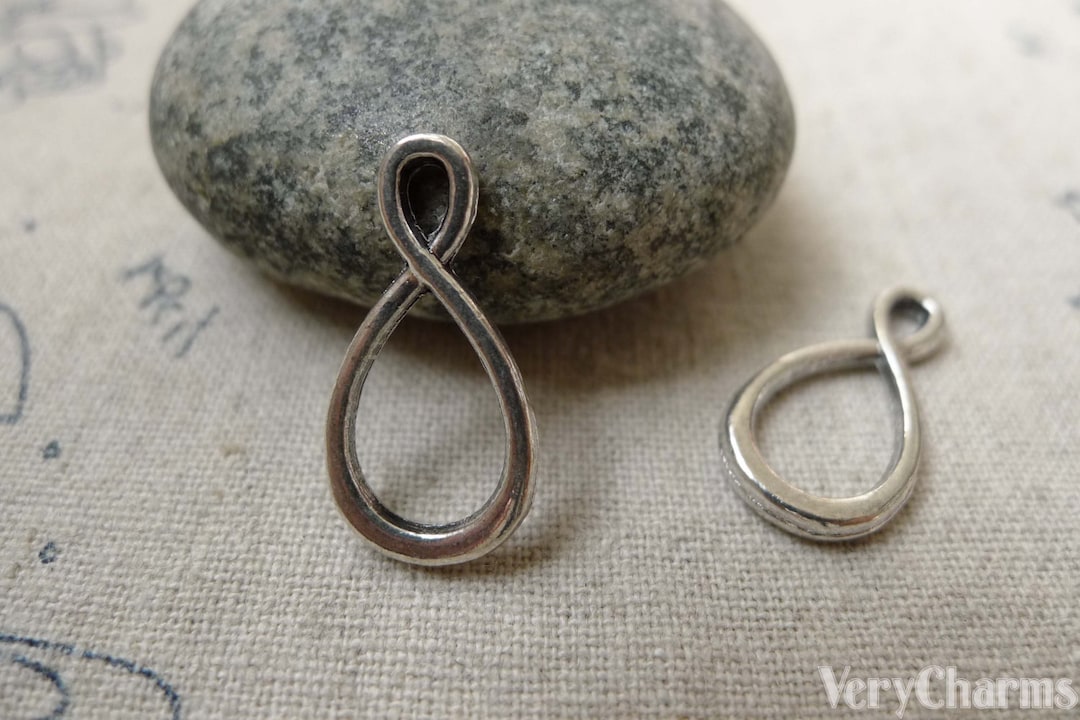 30 Pcs of Antique Silver Figure 8 Connector Charms 11x21mm A5977 - Etsy
