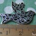Filigree Branch Dove Antique Silver Swirl Peace Bird Pigeon Charms ...