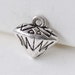 Antique Silver Small Cartoon Diamond Charms Hollow Back 10x11mm Set of ...
