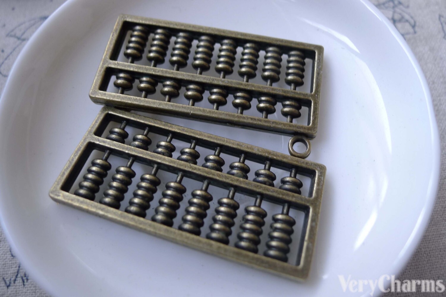 6 Pcs of Antique Bronze Chinese Abacus Pendants Charms 23x49mm A7778 - Etsy