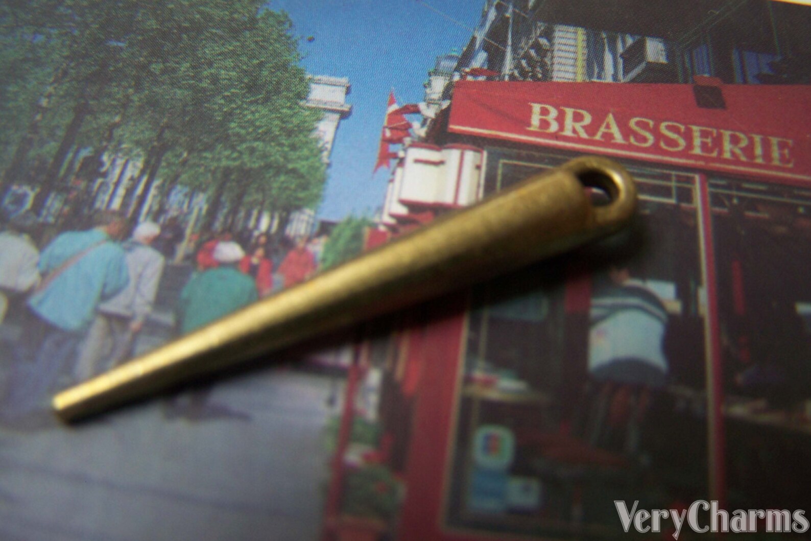 20 Pcs of Antique Bronze Lovely Pin Spikes Charms 5x34mm A4762 | Etsy