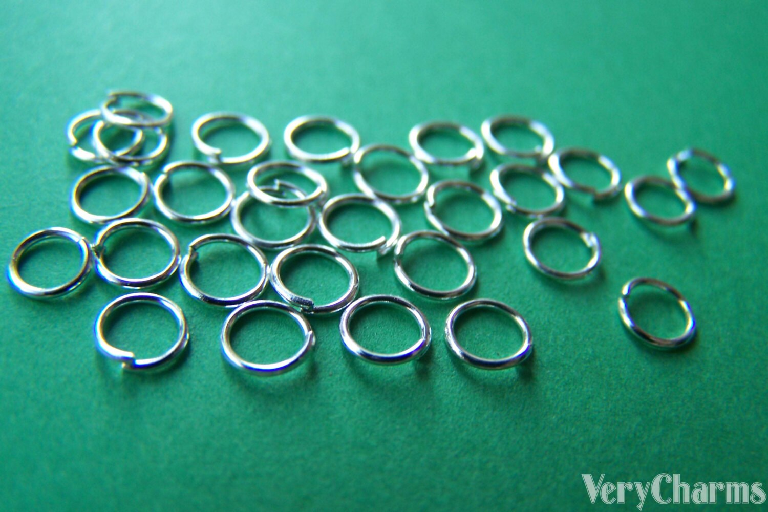 300 Pcs of Silver Tone Iron Jump Rings 5mm 25gauge A3314 - Etsy