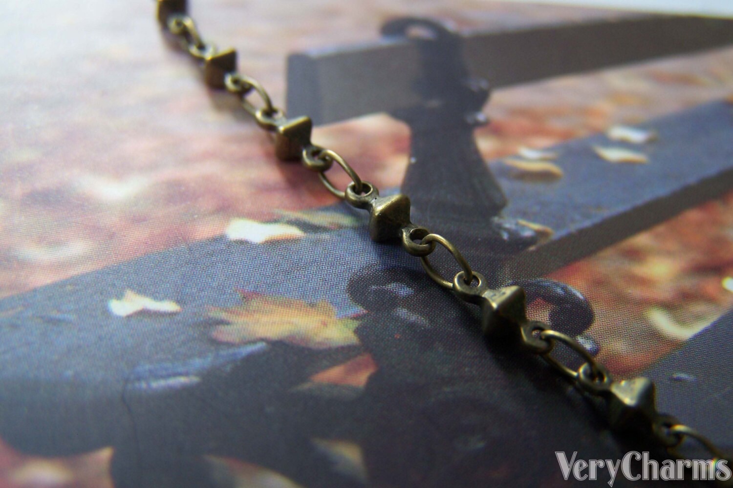3.3 Ft 1m of Antique Bronze Brass Rhombus Oval Link Chain - Etsy