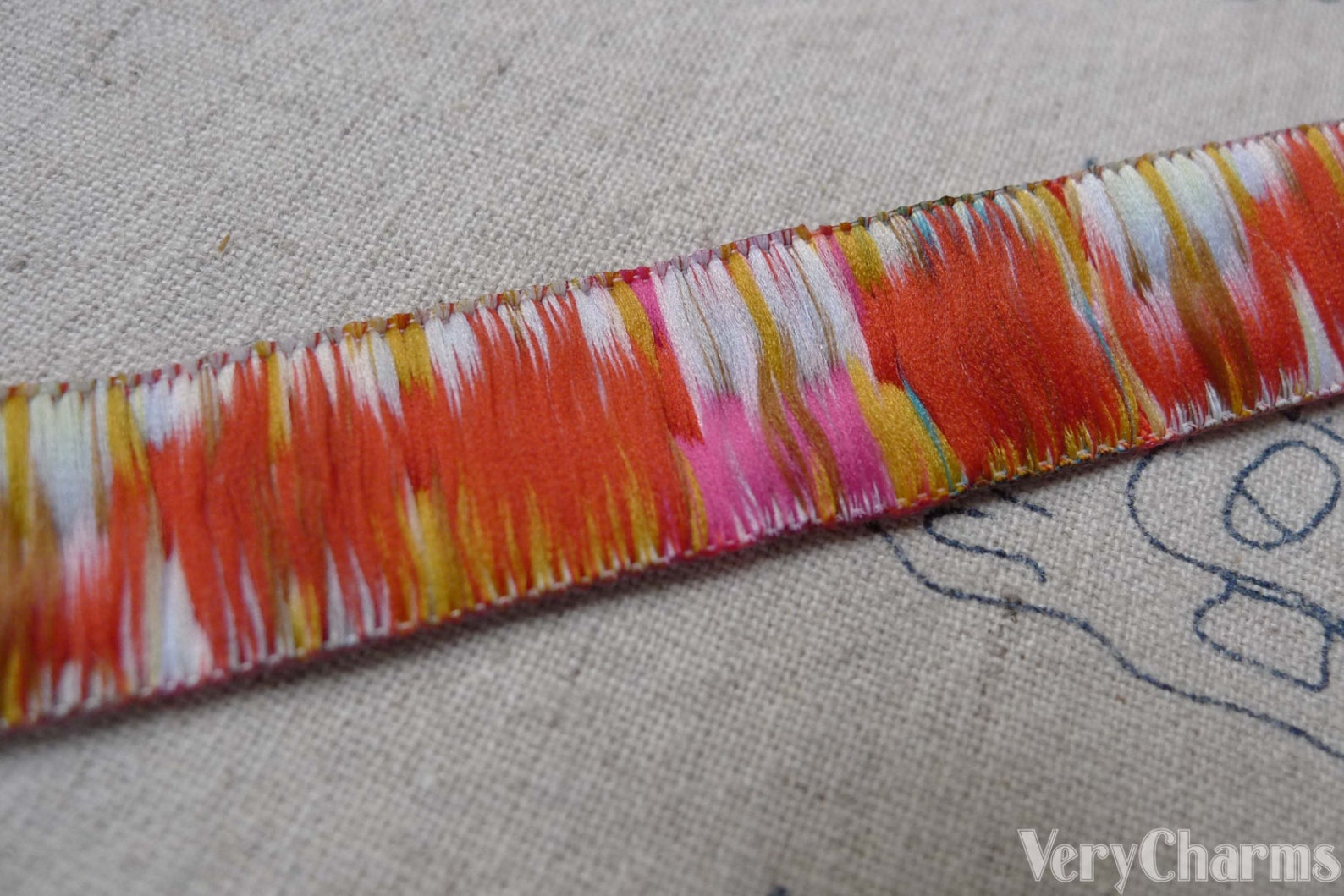 10 Yards (9.1 Meter) Yarn Weave Stitched Matryoshka Russian Doll Ribbon ...