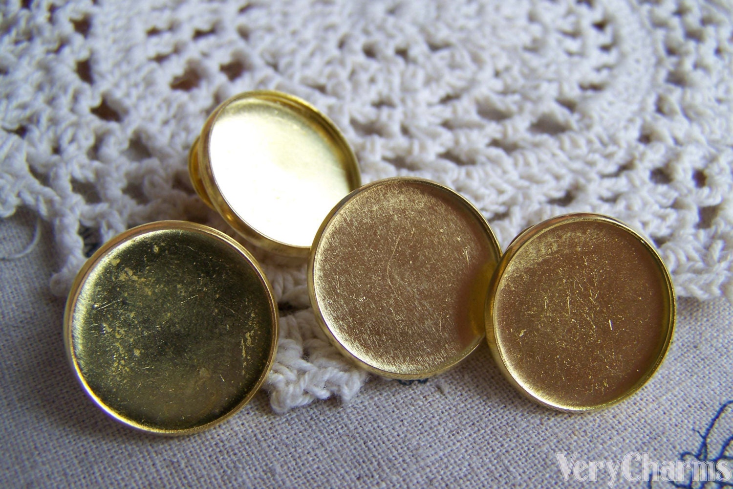 Gold Tie Tack Clutch Lapel Pin Brooch Blank Match 20mm Cameo | Etsy