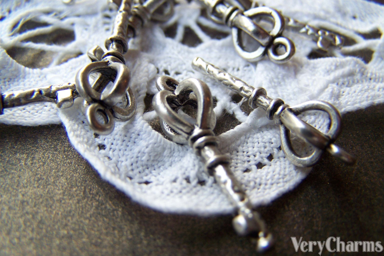 10 Pcs of Antique Silver 3D Crown Key Charms 8.5x25mm A1238 - Etsy