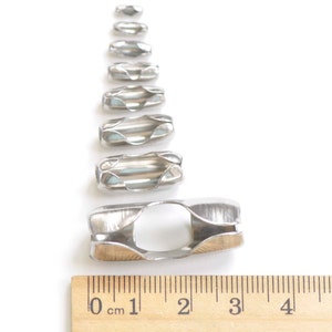 304 Stainless Steel Ball Chain Connectors 1.5mm/2mm/2.4mm/3mm/3.2mm/4mm ...