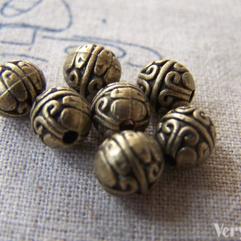 Bronze Beads - Etsy