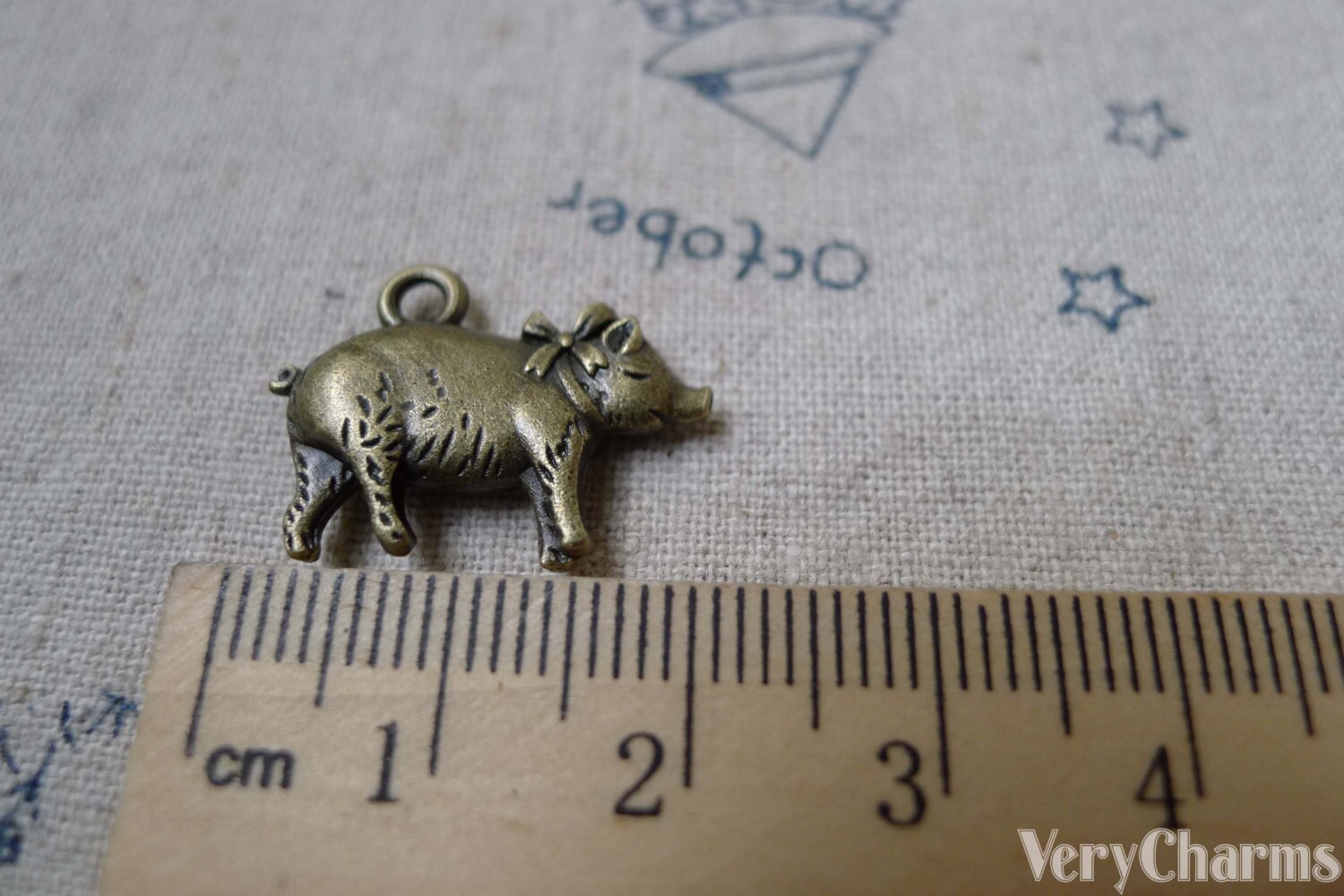 20 Pcs of Antique Bronze 3D Pig Charms 16x21mm A6104 - Etsy