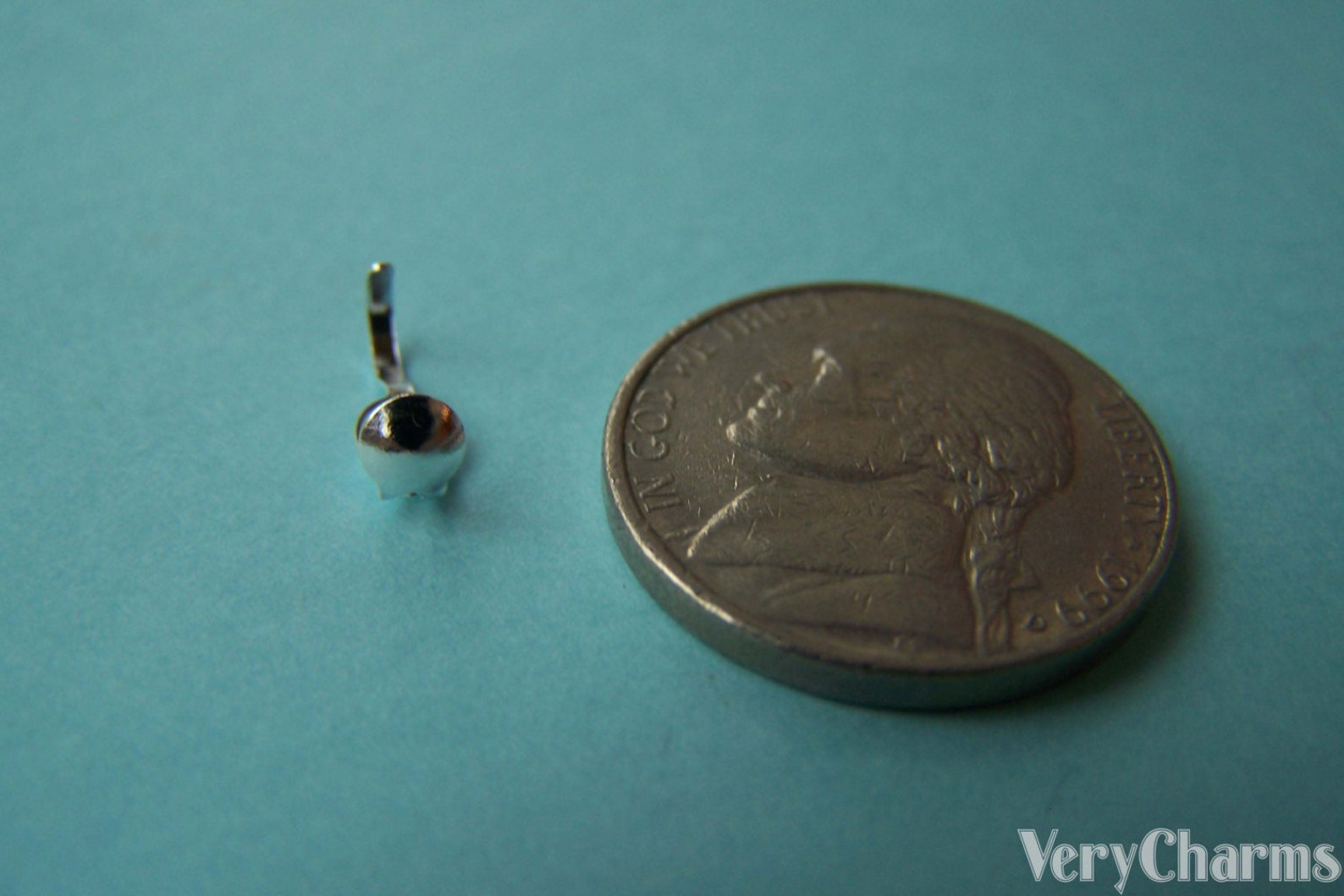 200 Pcs of Silver Tone Fold Over Clamshell Clasps Bead Tips - Etsy