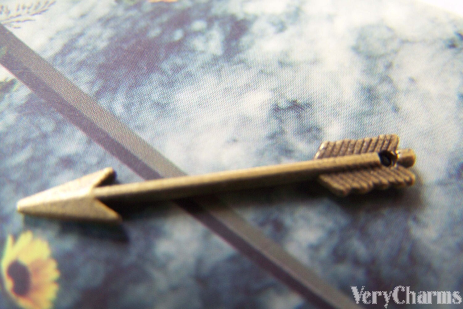 50 Pcs of Antique Bronze Small Arrow Charms 6x30mm A4329 - Etsy