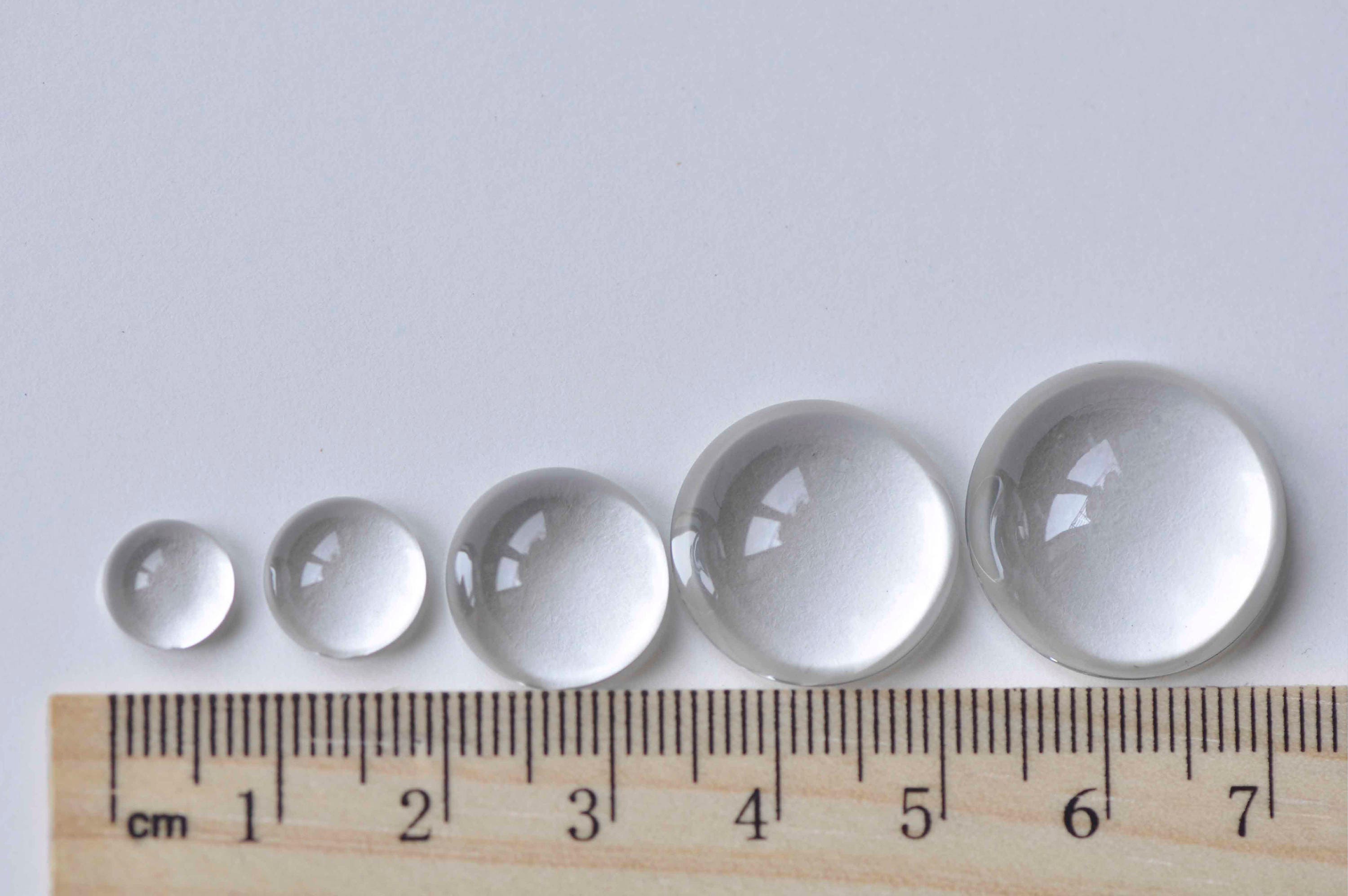 Crystal Glass Magnifying High Dome Half Sphere Round Cabochon - Etsy