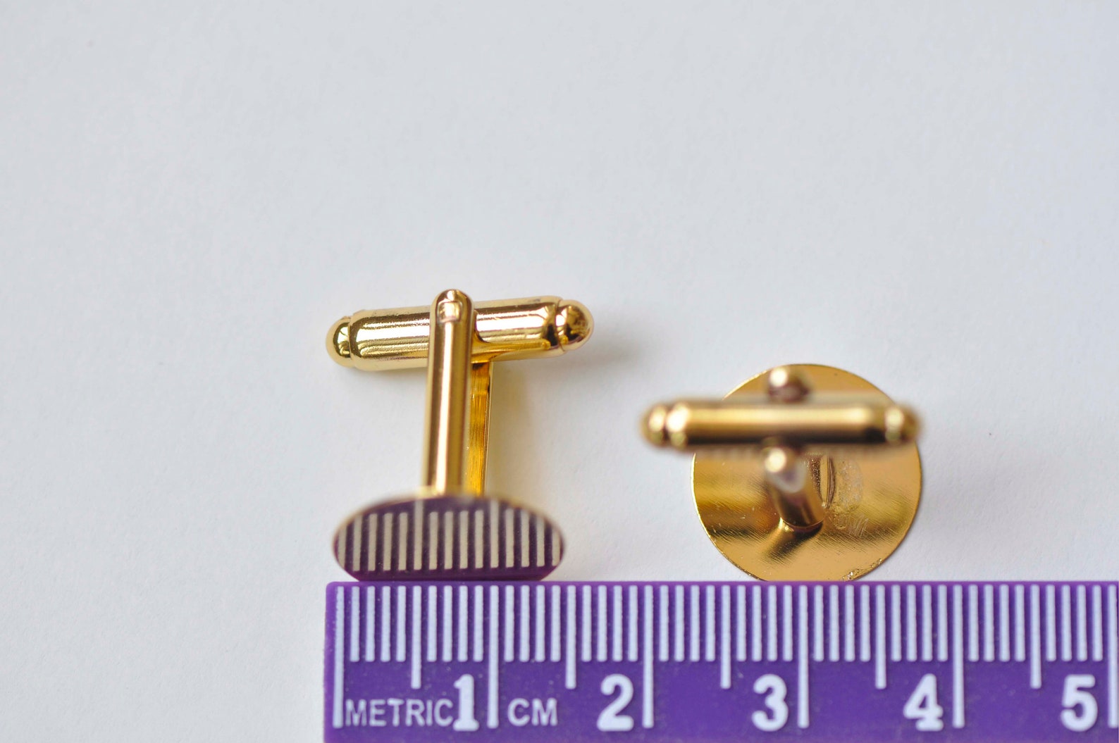Cuff Link Cufflink Blanks With 15mm Large Pad Set of 10 (5pairs ...