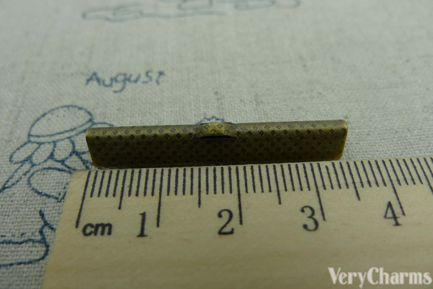 50 Pcs of Antique Bronze Brass Ribbon Ends Clamps Fasteners - Etsy