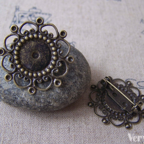 Brooch Base - Etsy