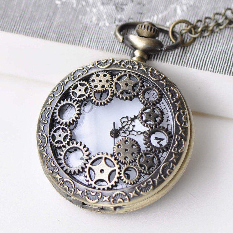 Steampunk Pocket Watch - Etsy