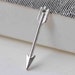 50 Pcs of Shiny Silver Arrow Charms 6x30mm A8915 - Etsy