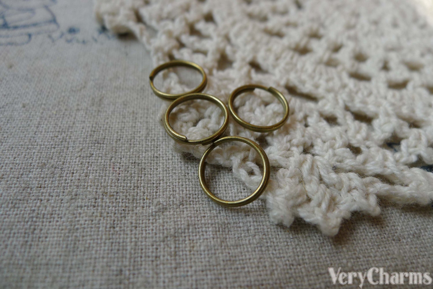 150 Pcs of Antique Bronze Split Rings 10mm 22gauge A5658 - Etsy