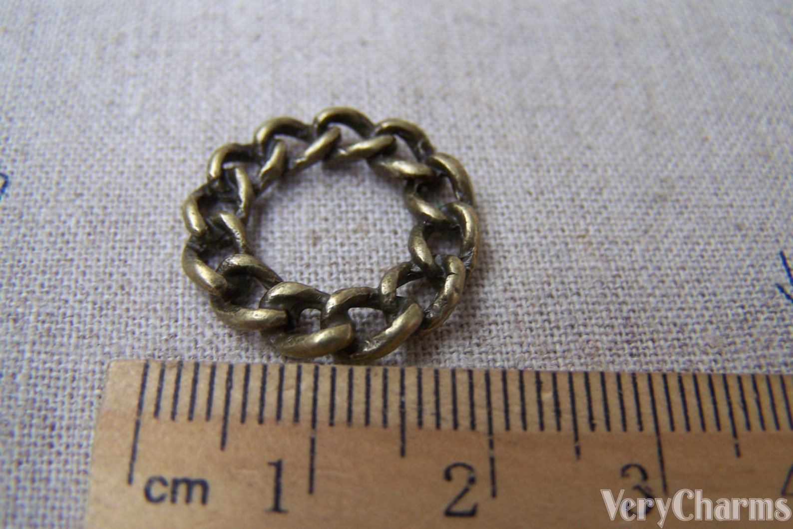 20 Pcs of Antique Bronze Chain Link Ring Charms Connector 20mm - Etsy