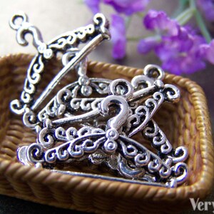 10 Pcs of Antique Silver Clothes Coat Hanger Charms 16x23mm A3457 - Etsy