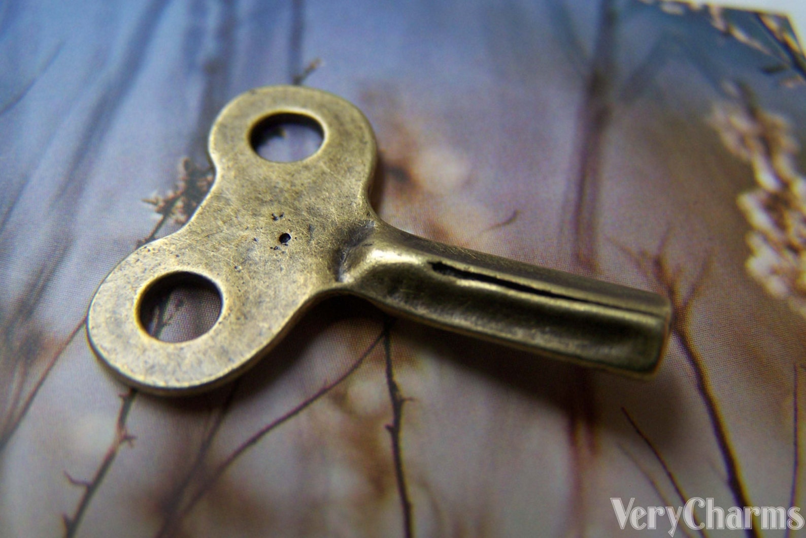 6 Pcs of Antique Bronze Clock Winding Key Charms Pendants - Etsy