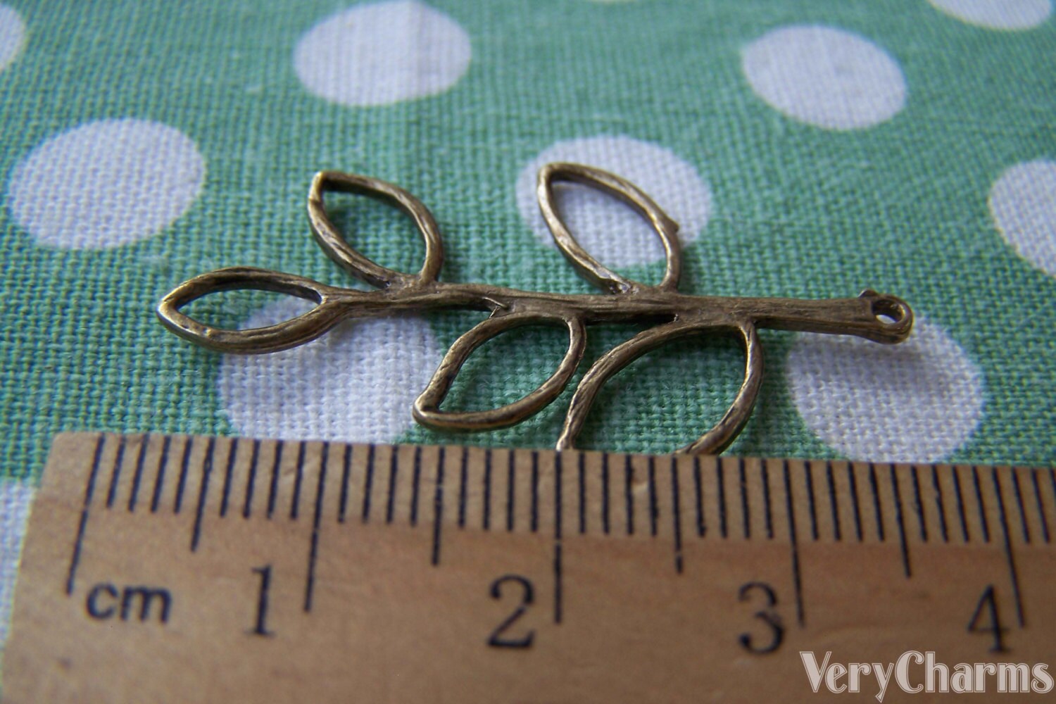10 Pcs of Antique Bronze Filigree Tree Leaf Connector Charms - Etsy