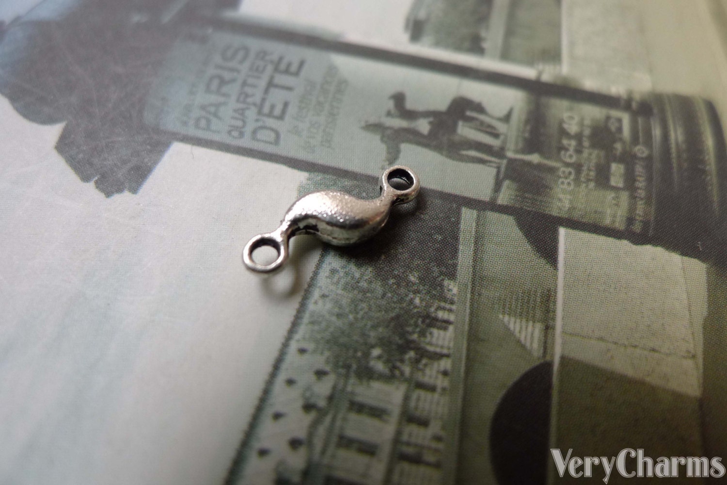 50 Pcs Antique Silver Lightning Bolt Connector 3x11mm A6391 | Etsy