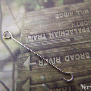 50 Pcs Platinum Double Sided Eye Pins 25mm 28gauge A4997 - Etsy