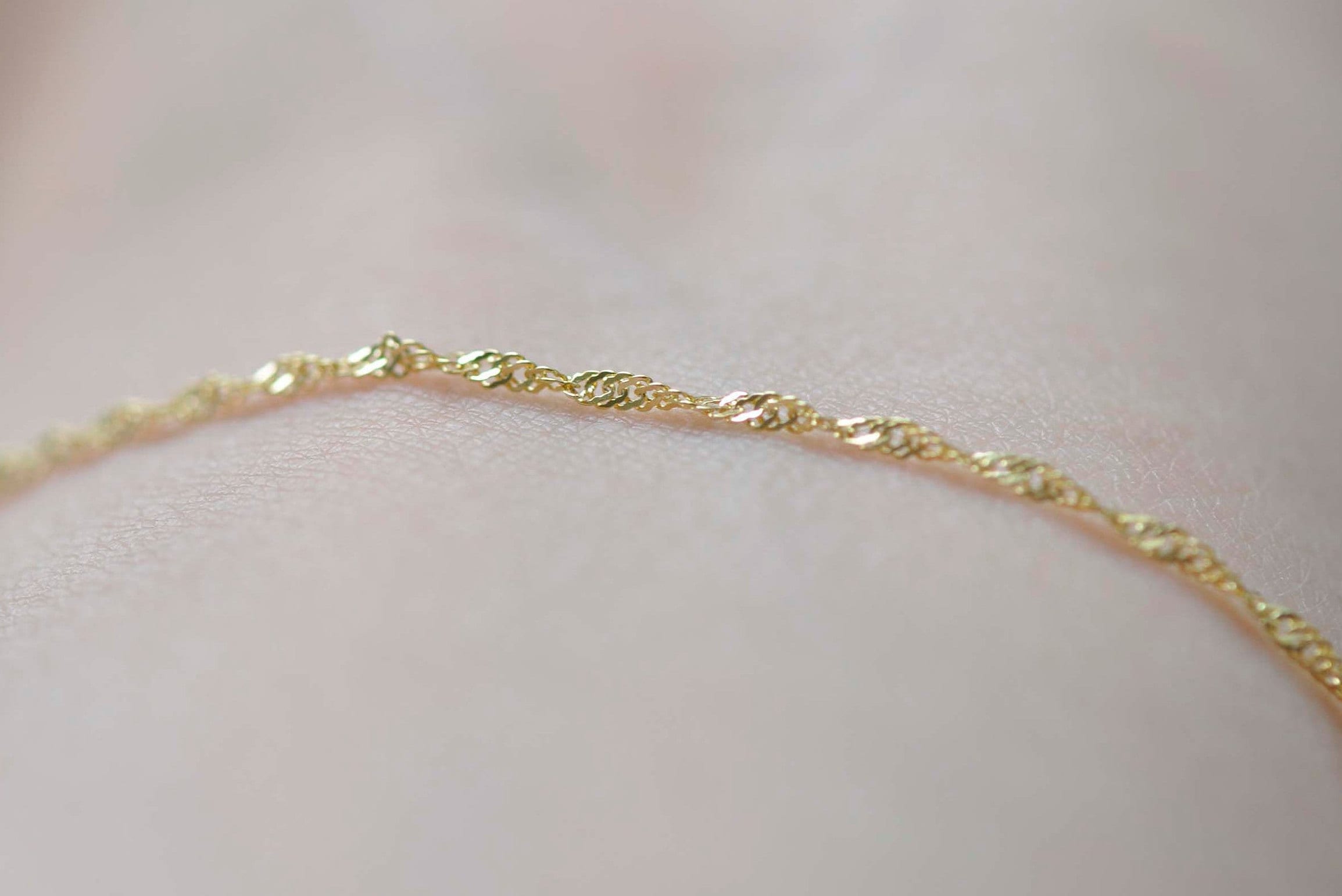 925 Sterling Silver Spiga Necklace Chain 16