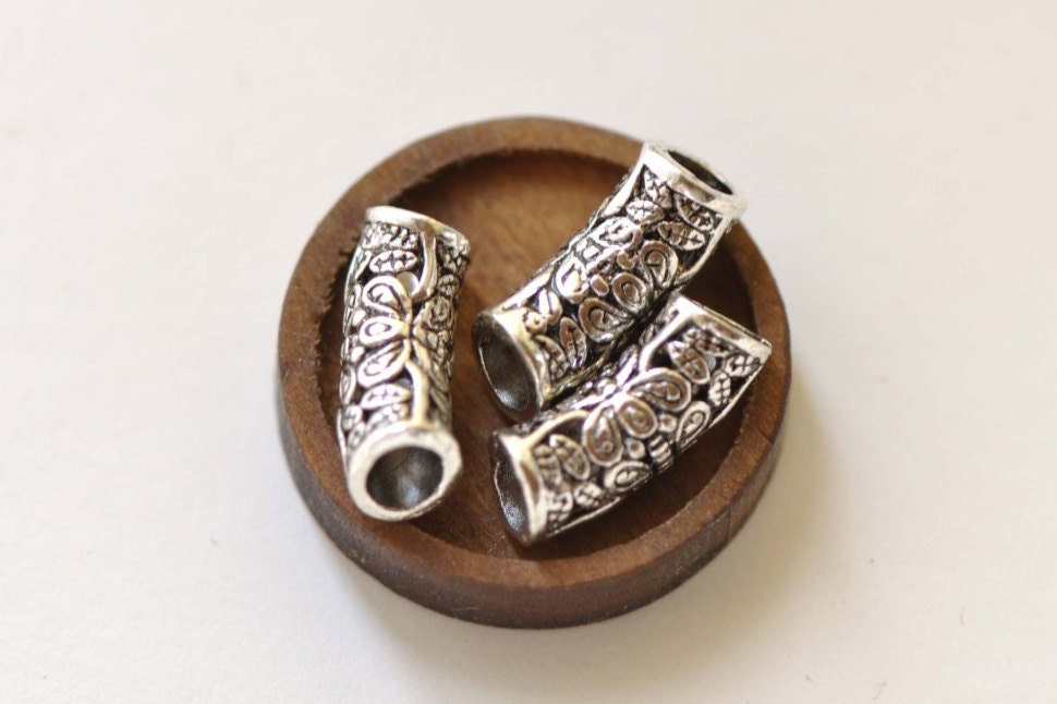 Filigree Curved Slide Tube Connectors 6x14mm Set of 20 A8310 - Etsy