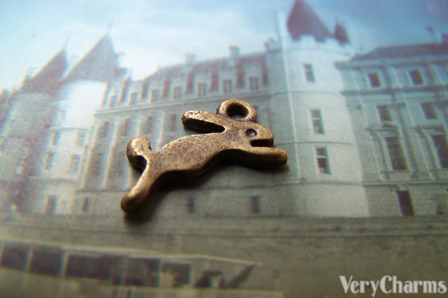 20 Pcs of Antique Bronze Lovely Rabbit Charms 8x14mm A3453 - Etsy