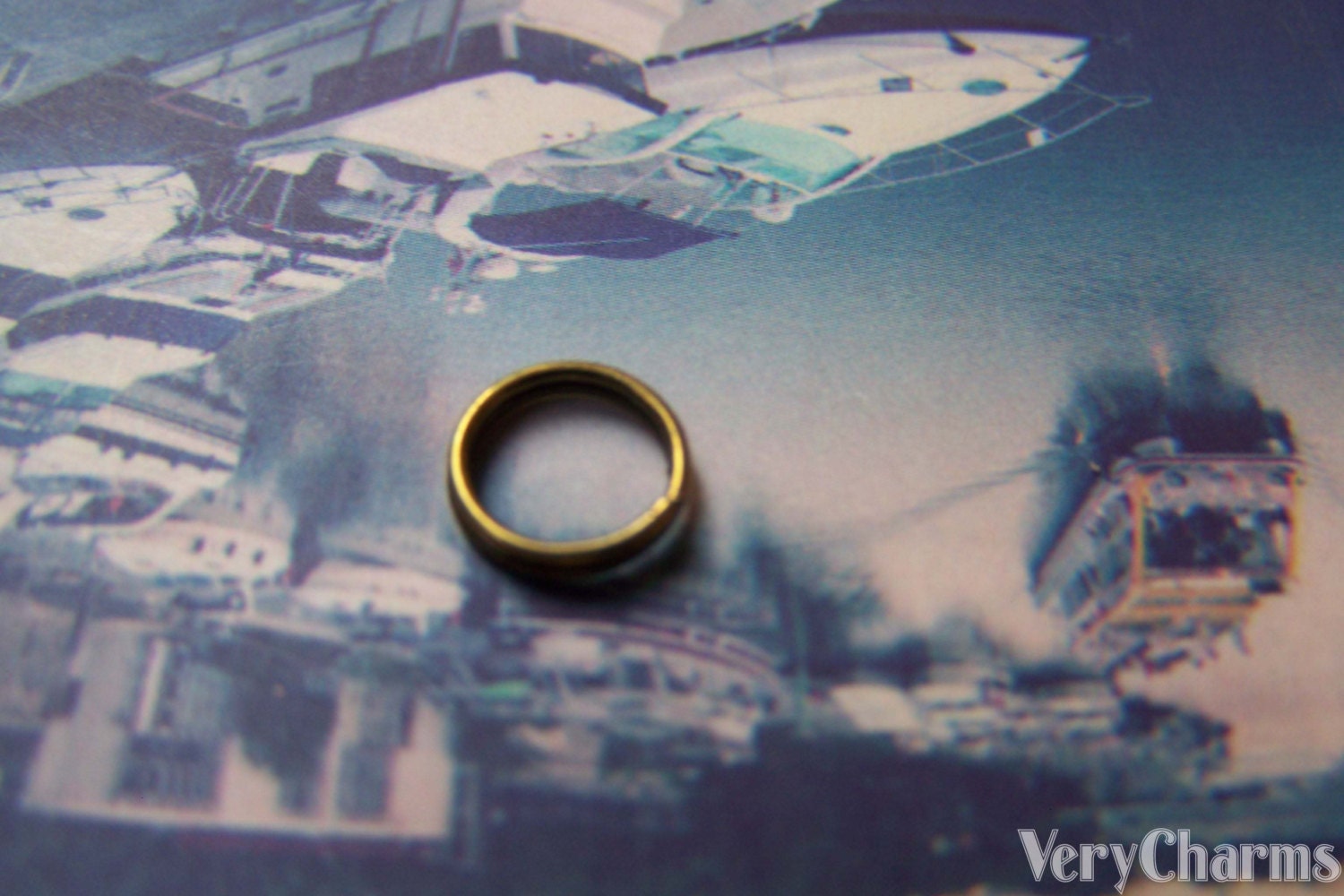 200 pcs of Antique Bronze Iron Split Rings 8mm A5068 | Etsy