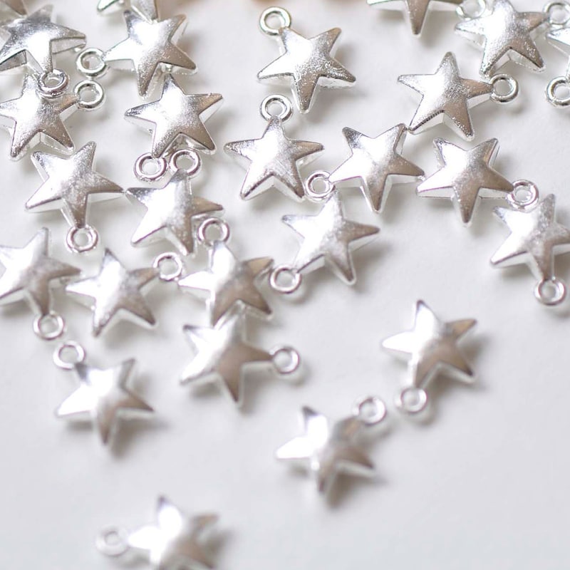 Plastic Star Charms - Etsy