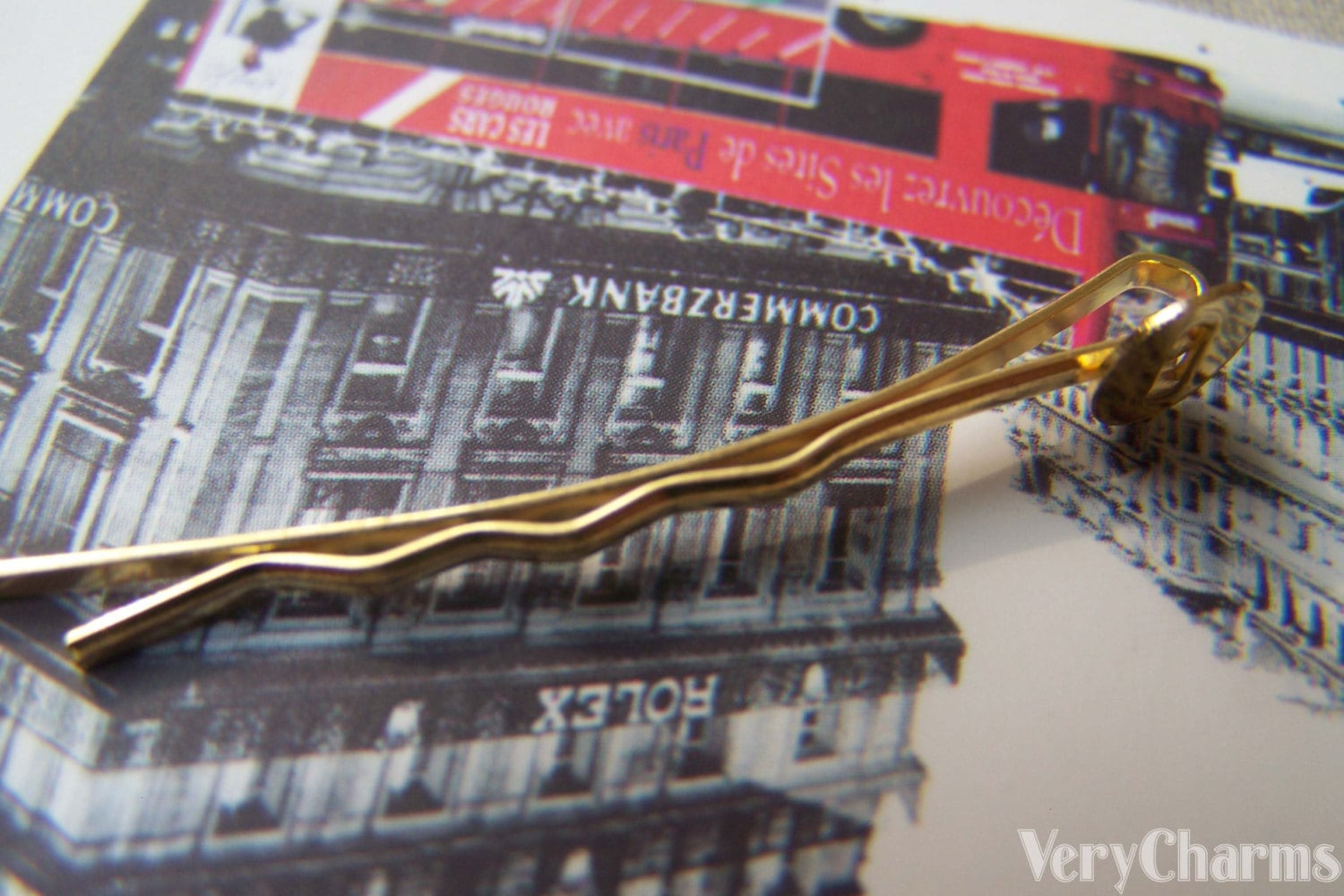 Gold Bobby Pin Wavy Hair Clips Accessories 44mm Set of 50 Pcs | Etsy