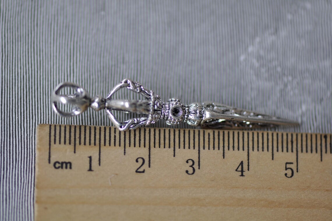 10 Pcs of Antique Silver Vajra Dorje Cross Buddhism Charms - Etsy