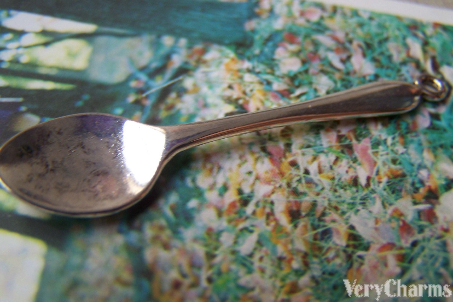 10 pcs of Antique Silver Spoon Cutlery Pendants Charms 11x54mm | Etsy